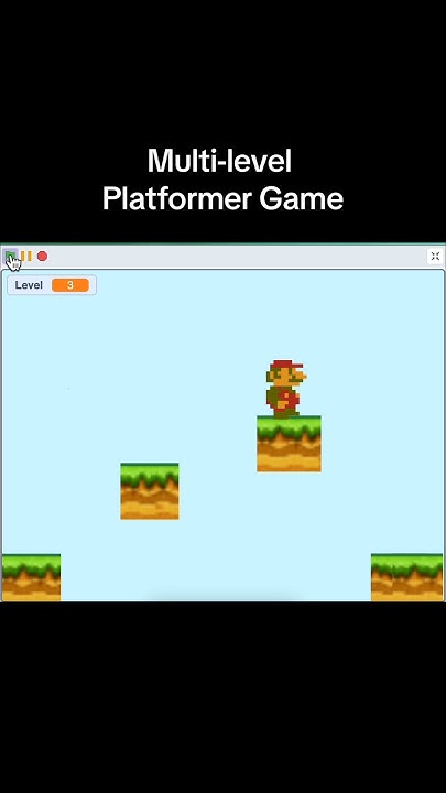 Multi-level Platformer Game #scratch #scratching #codingforchildren #codingforkids - YouTube
