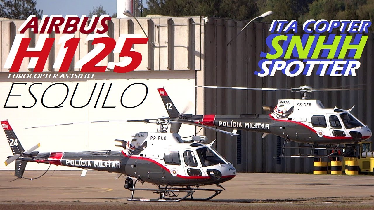 Airbus Helicopters H125 (Eurocopter AS350 B3e Esquilo) - Brazilian ...