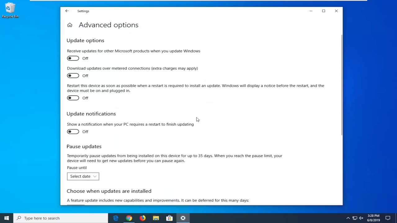 How To Delay and Pause Feature Updates In Windows 10 [Tutorial] - YouTube