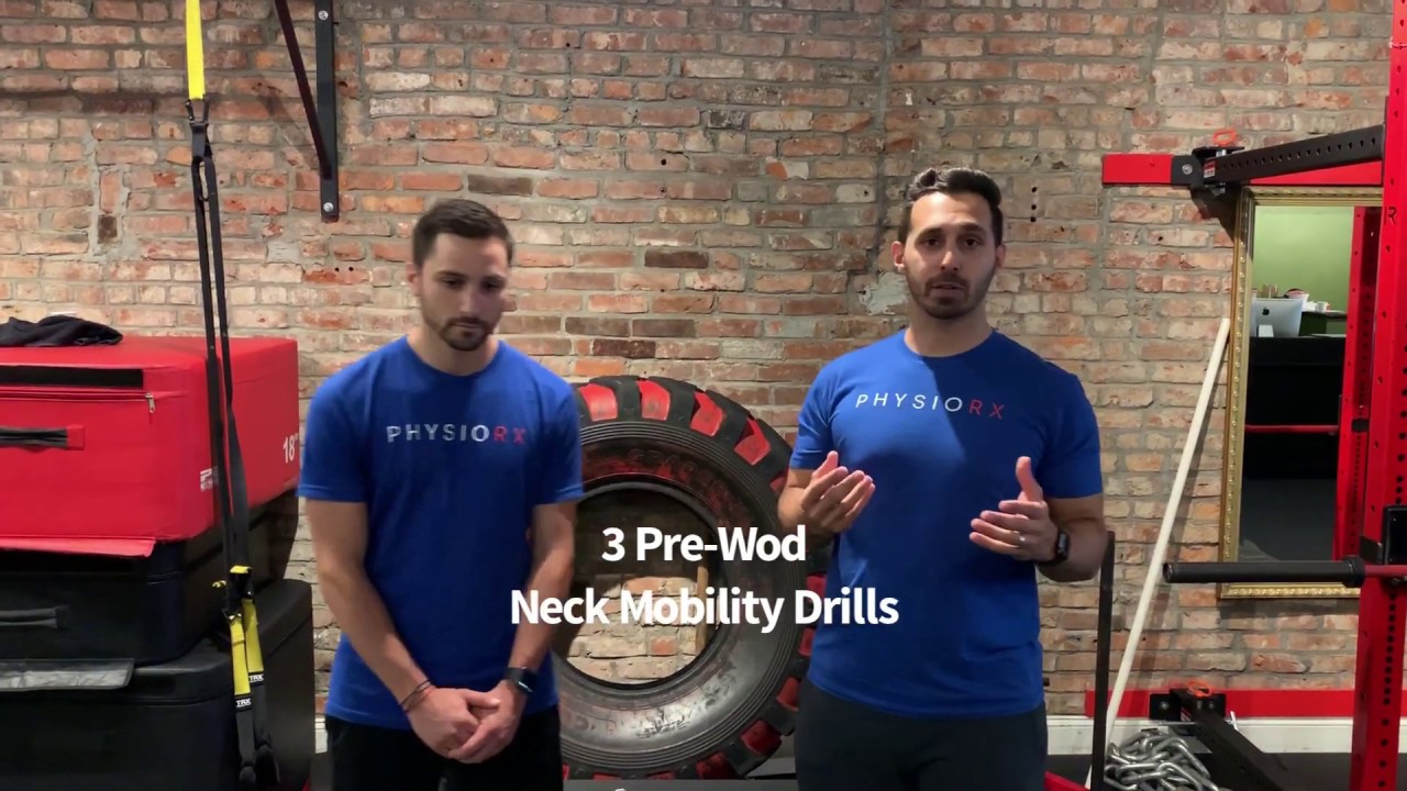3 Neck Mobility Drills for a Stiff Neck - YouTube