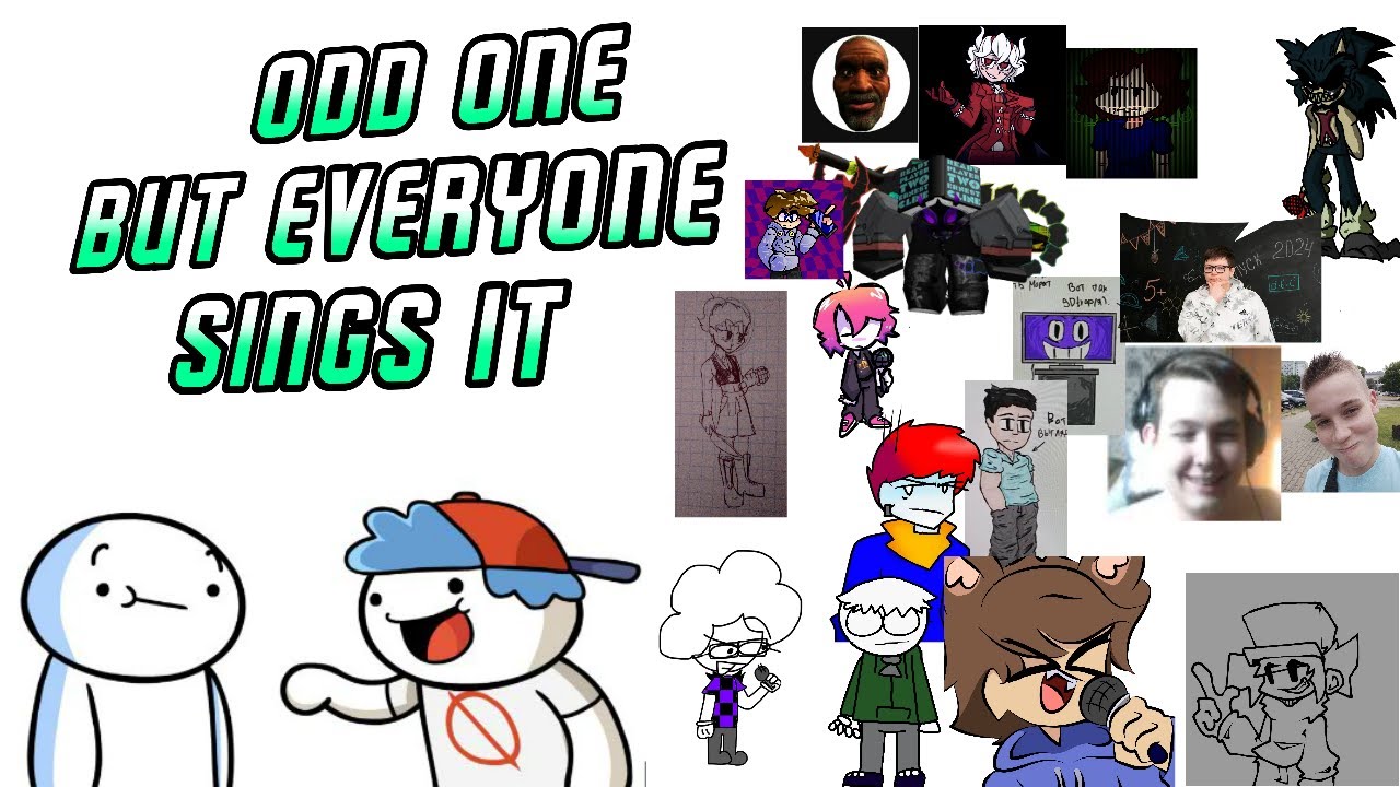 ODD ONE но все это поют🎶 (FNF - VS. TheOdd1sOut ONESHOT MOD )(+FLP ...