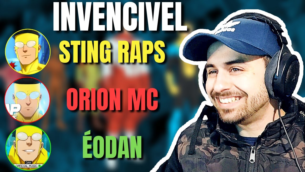 3 EM 1 | Rap do Invencível (Invincible) | Sting Raps | Orion Mc | ÉoDan ...