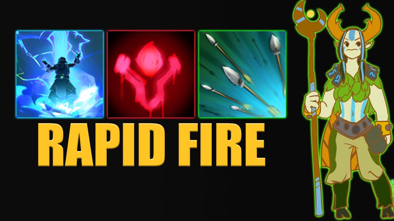 Rapid Lightning LIGHTNING HANDS + FOCUS FIRE | Ability Draft - YouTube