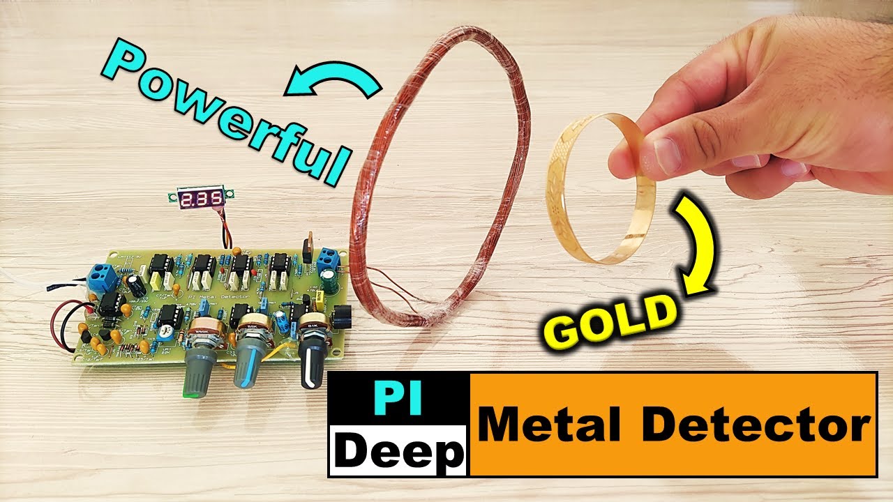 DIY powerful metal detector | Find elusive fine gold, everywhere - YouTube