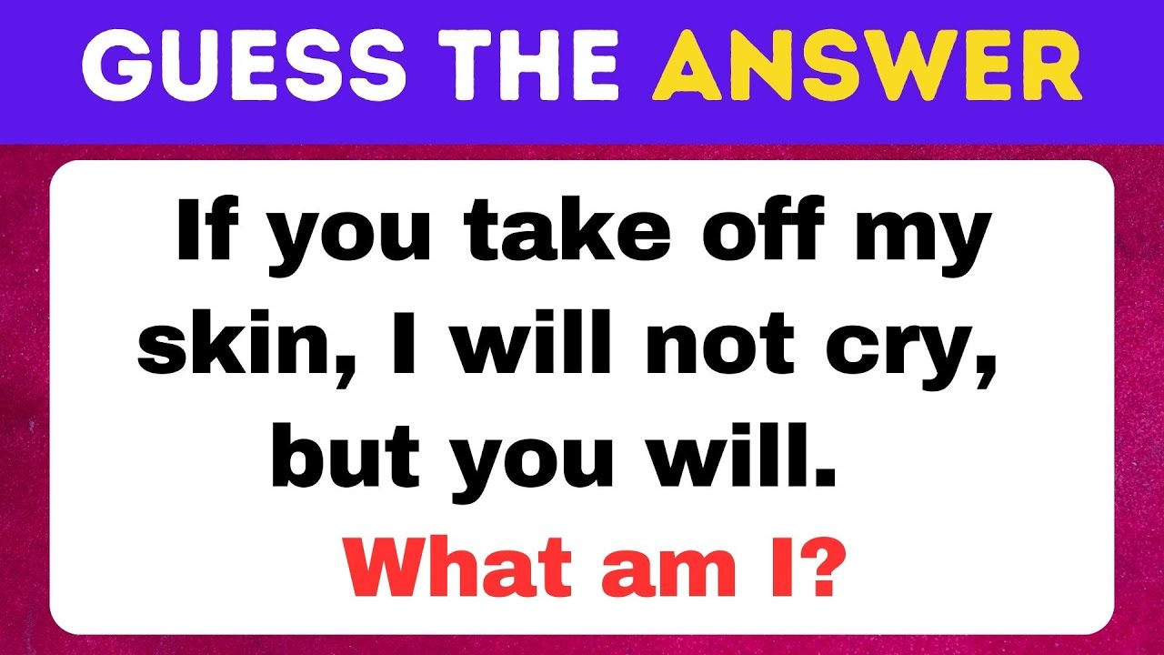 100 TRICKY RIDDLES | ONLY A GENIUS CAN ANSWER | Riddle Quiz Part 19 |# ...