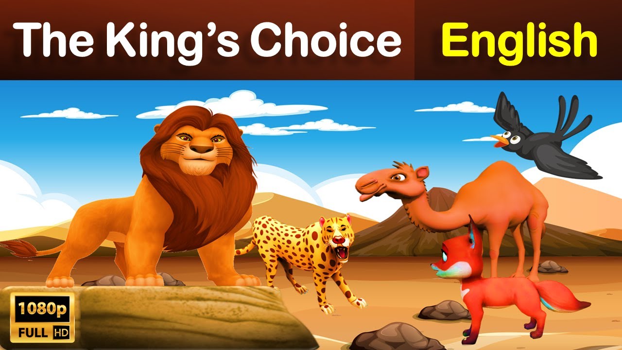 The King's Choice 🦁🦊🐱 || Moral Stories in English || Bedtime Stories ...