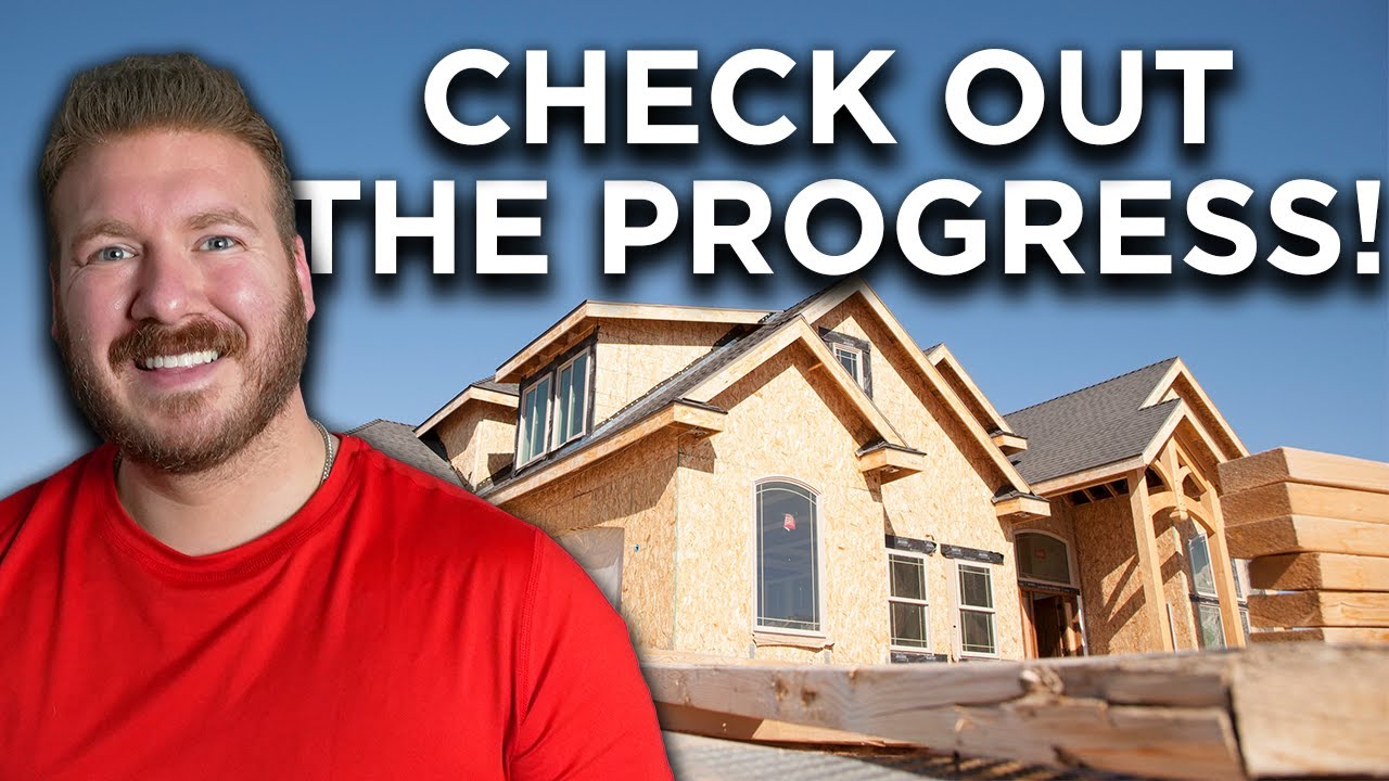 LIVE House Construction Walkthrough! | Building a subdivision | Speck ...