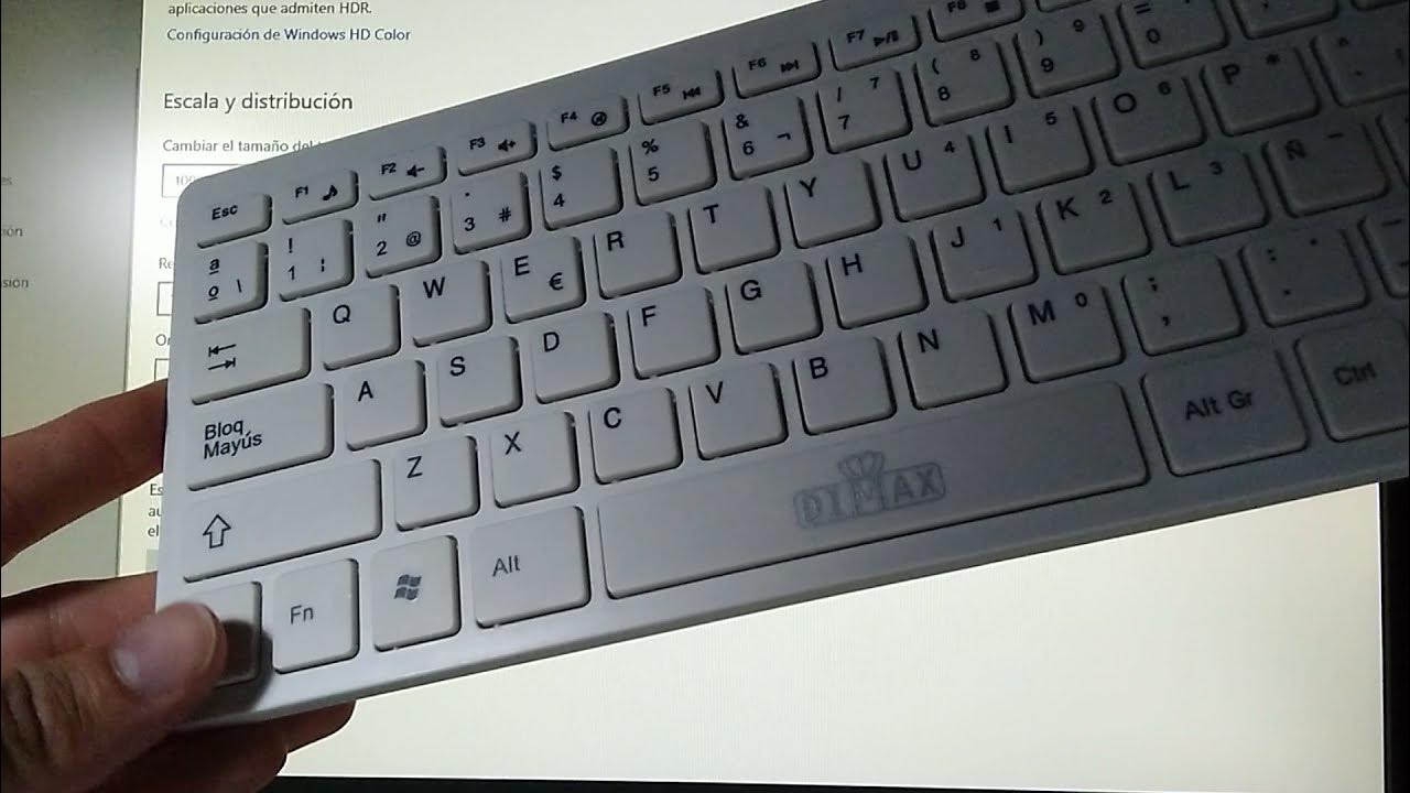 Aumentar tamaño letra Windows 10 - YouTube