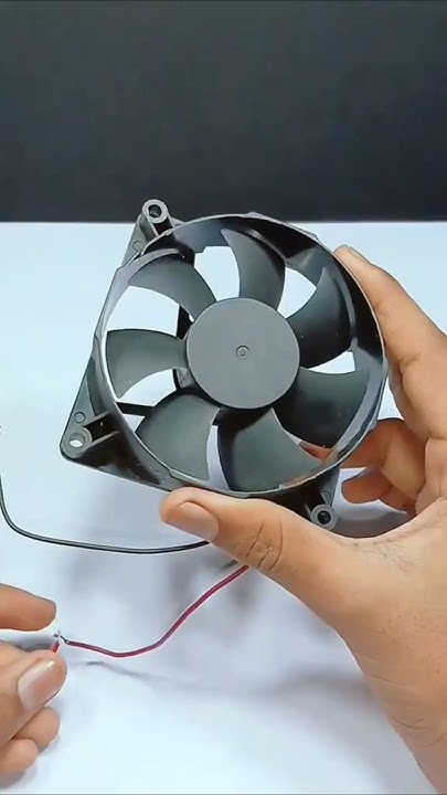How to make cooling fan.#cooling#fan#coolingfan#invention#experiment#usa#us #project#science# ...