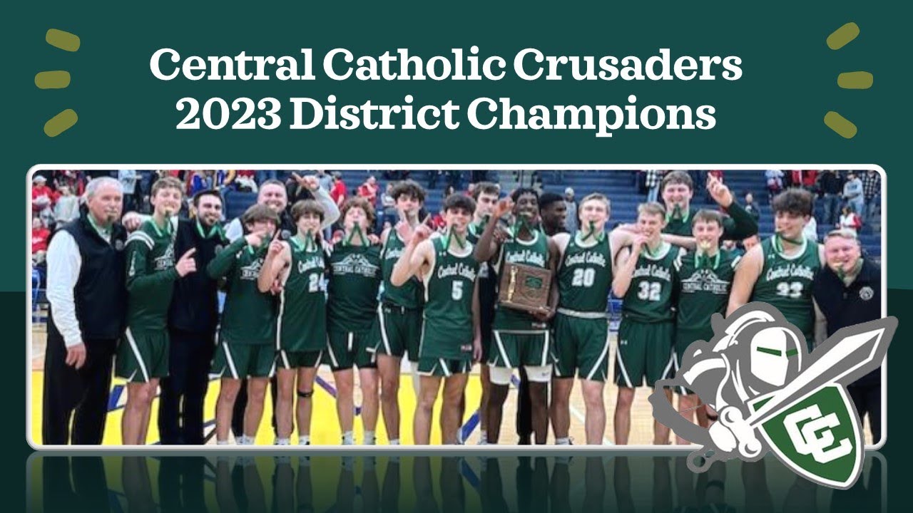 Crusaders Boys' Basketball District Champions - YouTube