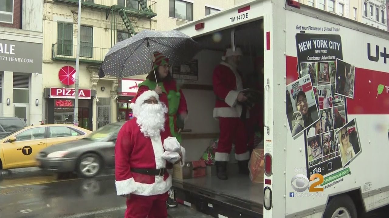 Secret Sandy Claus Project Spreads Cheer - YouTube