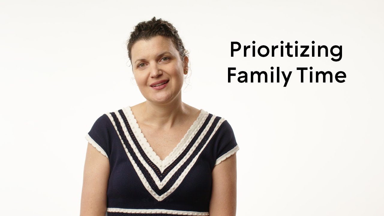 How do I prioritize my children and family time amid the busyness of ...