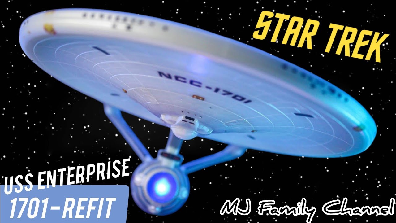 Our First Star Trek Toy Review Diamond Select Toys USS Enterprise NCC ...