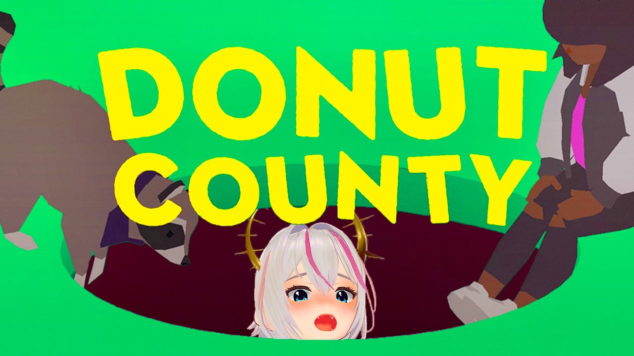 【Donut County】HOW MUCH CAN WE SUCK WITH OUR HOLE? 🕳️👀【SaltyRice】 - YouTube