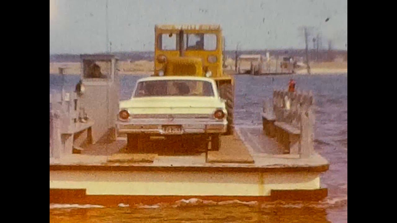 Chappaquiddick Ferry 1965 - YouTube