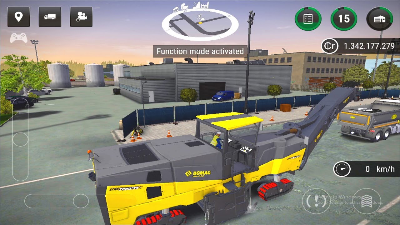 Construction simulator 3 Mill Asphalt - Road Construction Work Gameplay ...