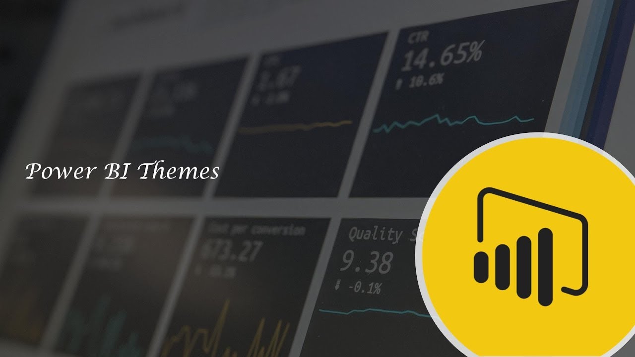 Power BI themes - YouTube