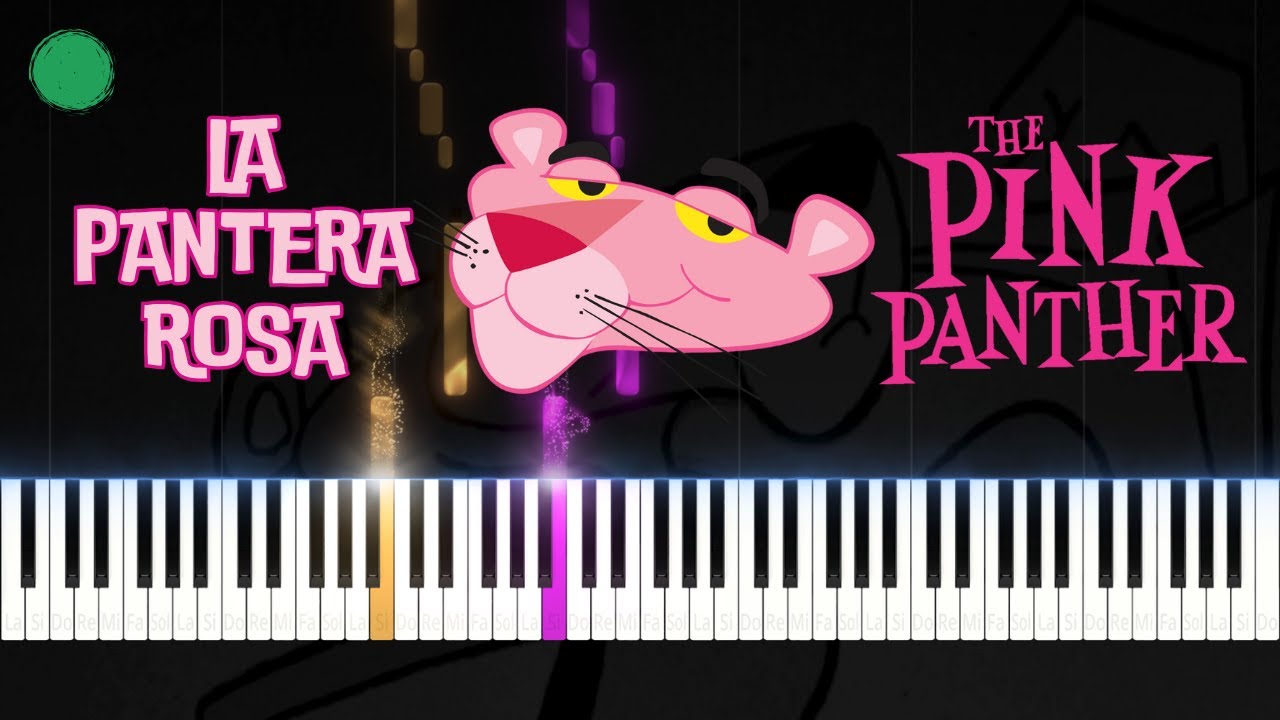 La pantera rosa (fácil) I Piano tutorial - YouTube