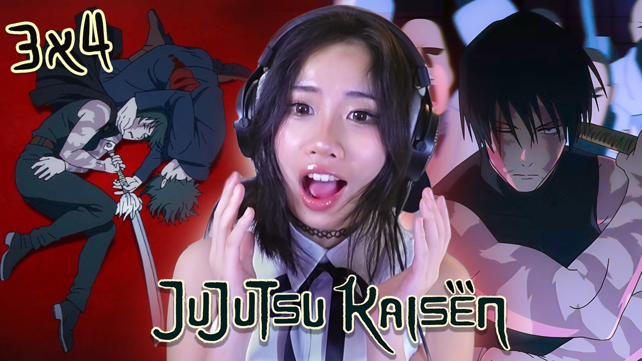 MAKI BECAME A MONSTER🔥... Jujutsu Kaisen 3x4 (REACTION) - YouTube