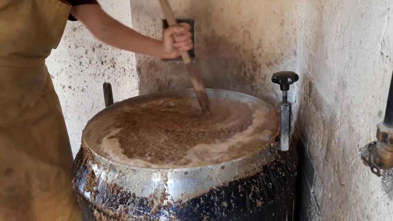 Brewing Sahti with Wood-Fired Mash Boil - YouTube