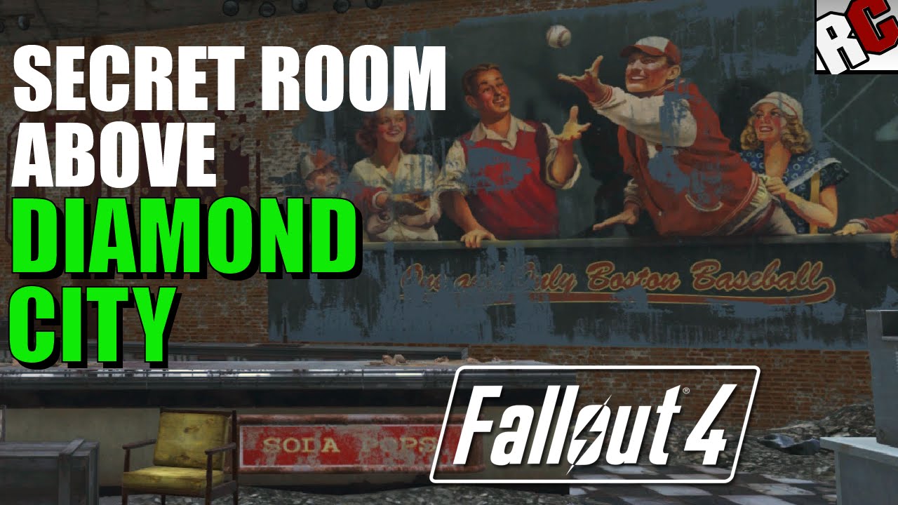 Fallout 4 | Secret/Hidden Room Above Diamond City (Unlimited Mini Nukes ...