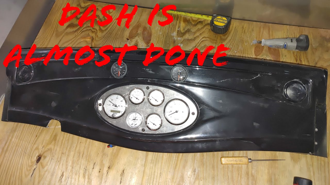 Factory Five 35 Hot Rod Truck Dashboard Modifications - YouTube