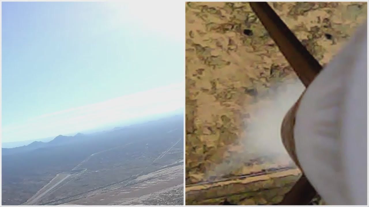 High Powered Rocket with Two Cameras Side by Side - YouTube