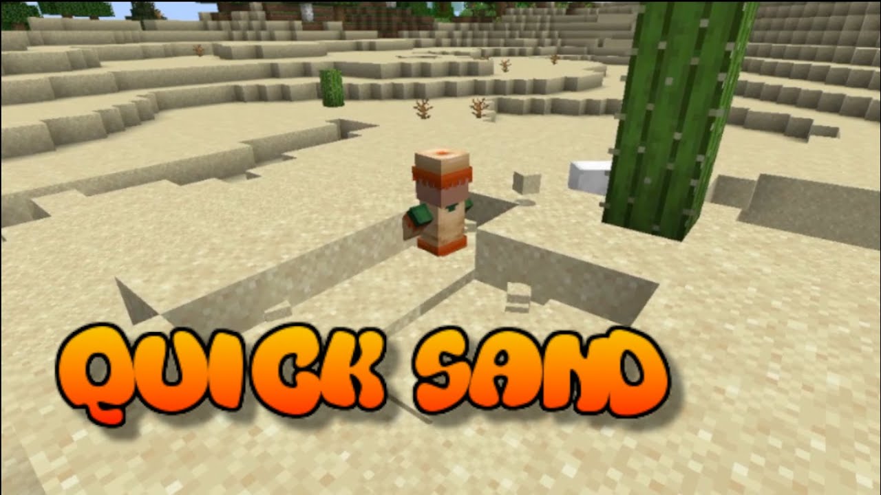 How To Make Quick Sand (MC Java) - YouTube