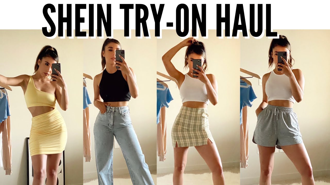 Shein Try On Haul Must Haves July 2020 Youtube