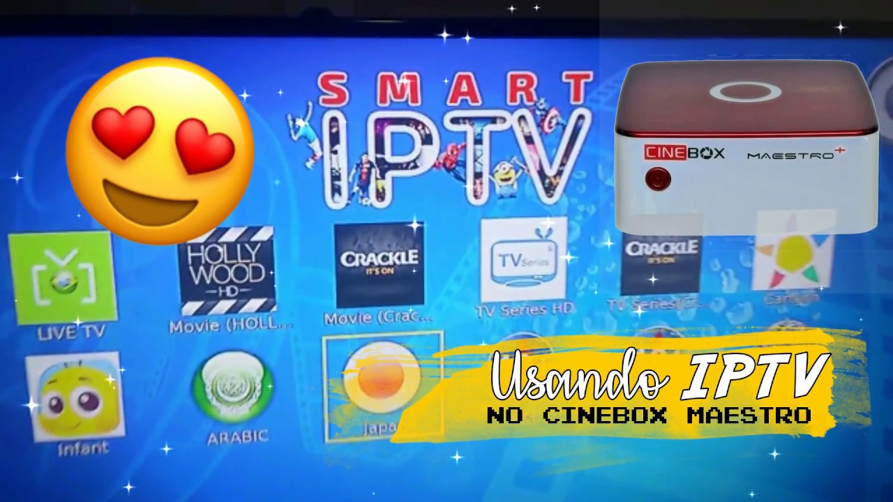 😎 APRESENTANDO IPTV CINEBOX MAESTRO 2018 - YouTube