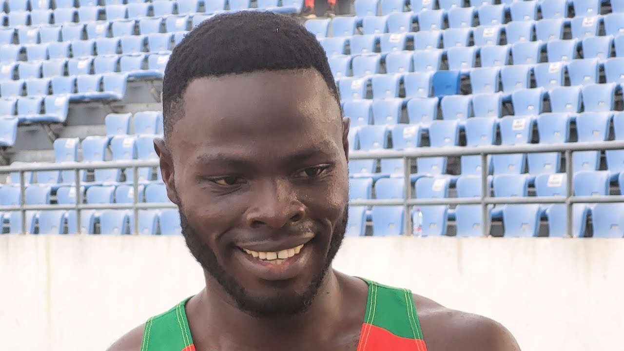 Edwin Kwabla Gadayi wins 200m men race || 21.10sec (-2.8m/s)|| 2nd Open ...