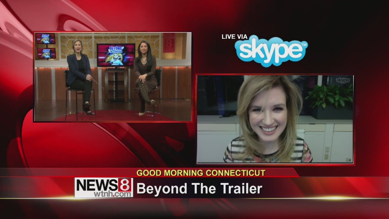 Go "Beyond the Trailer" with Grace Randolph & Captain America - YouTube