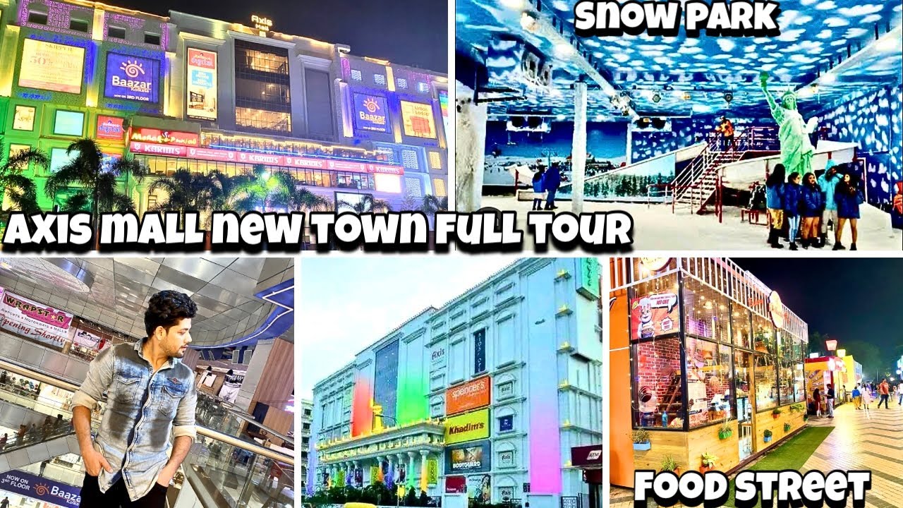 Axis mall Kolkata |axis mall Newton 2023 |Axis mall Snow Park| Axis ...