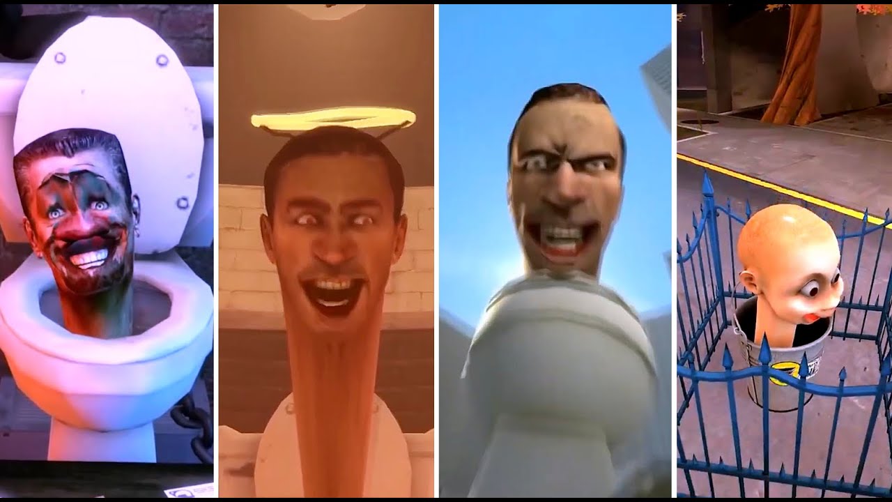 Skibidi Toilet Mega Battle #coffindance #skibiditoilet # ...