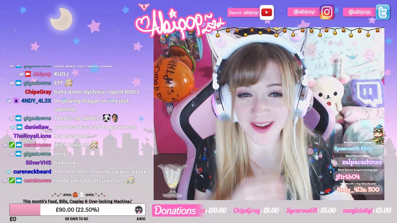 [TWITCH VOD] ♡ SPOooOoKY STREAM & SPICY NOODLE CHALLENGE! ♡ [PART 2 ...