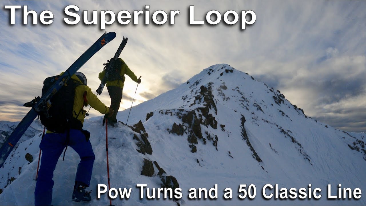Mount Superior Loop: November Pow on a 50 Classic - YouTube