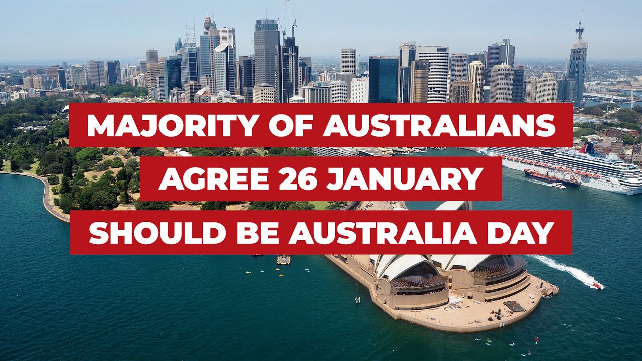 Australians support 26 January as Australia Day - YouTube