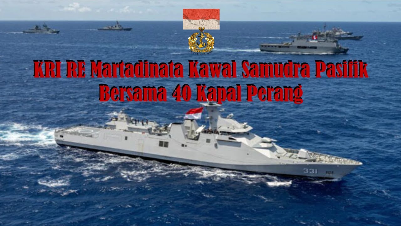 Salam Perpisahan. KRI REM 331 Lakukam Formasi Terbaik di Samudera ...