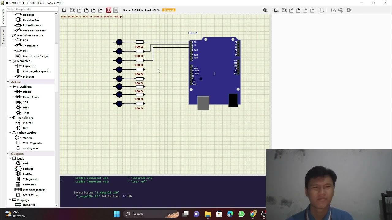Tutorial Simulide Arduino 2023 Switch Youtube