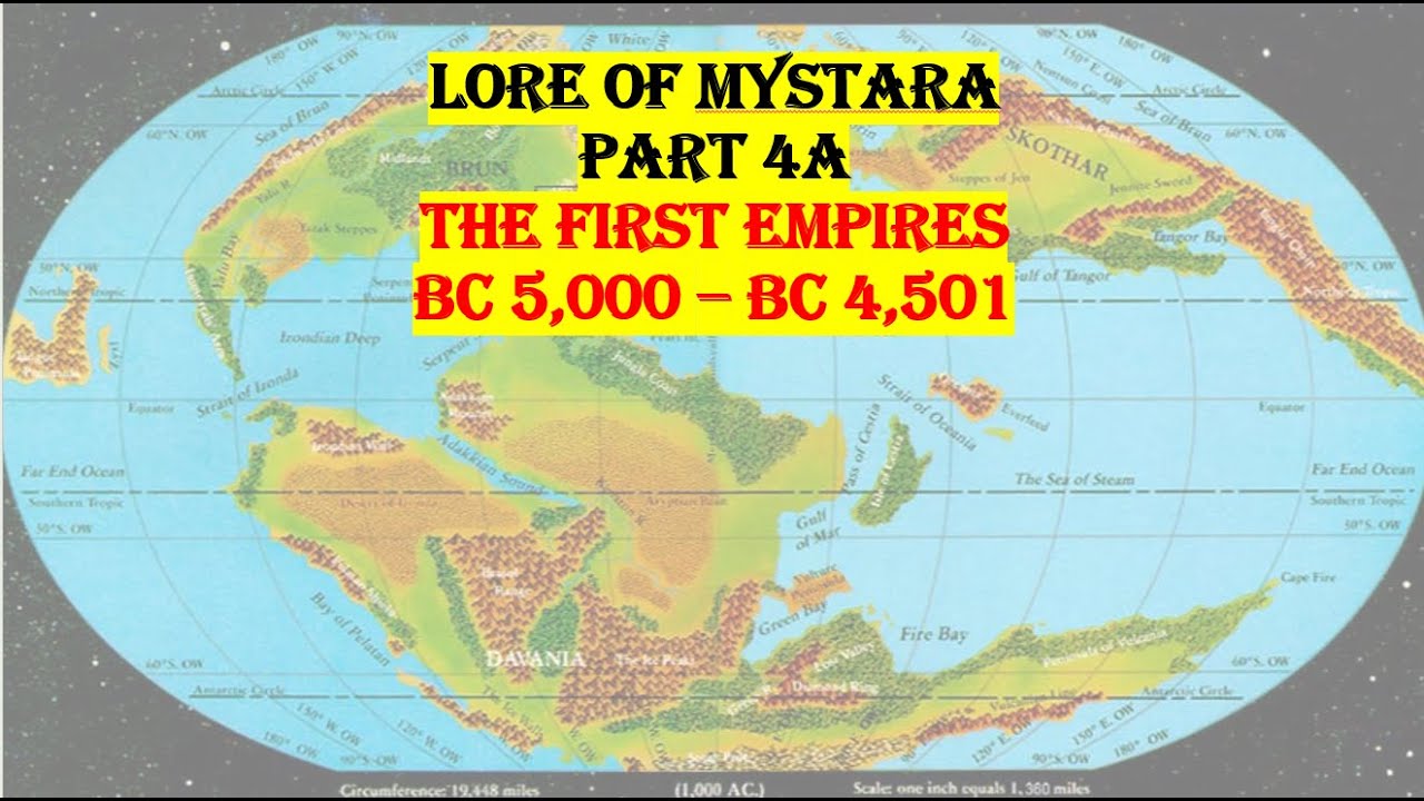 Lore of Mystara Part 4 - Old Stone Age - BC 6,000 - BC 5,001 & Part 4A ...