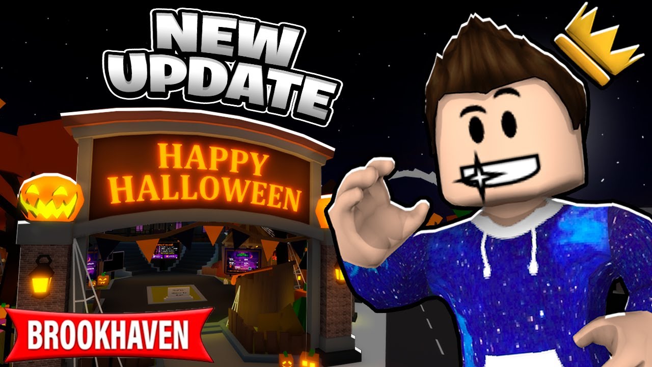 NEW BROOKHAVEN UPDATE! 😄🏡 (NEW HAUNTED HOUSE) - ROBLOX - YouTube
