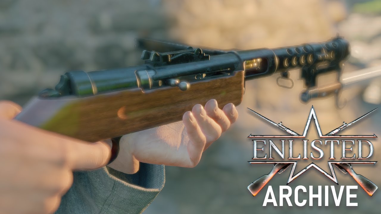 Enlisted Showcase - 017 - SIG M1920 (Type Be) - YouTube