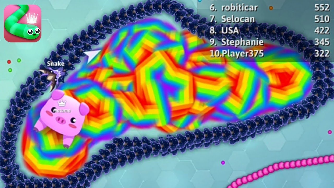 Snake. Io 🐍 ENDLESS VOID 🐍 Circled Top 01 Snake The Map! 🐍 Epic Snake ...