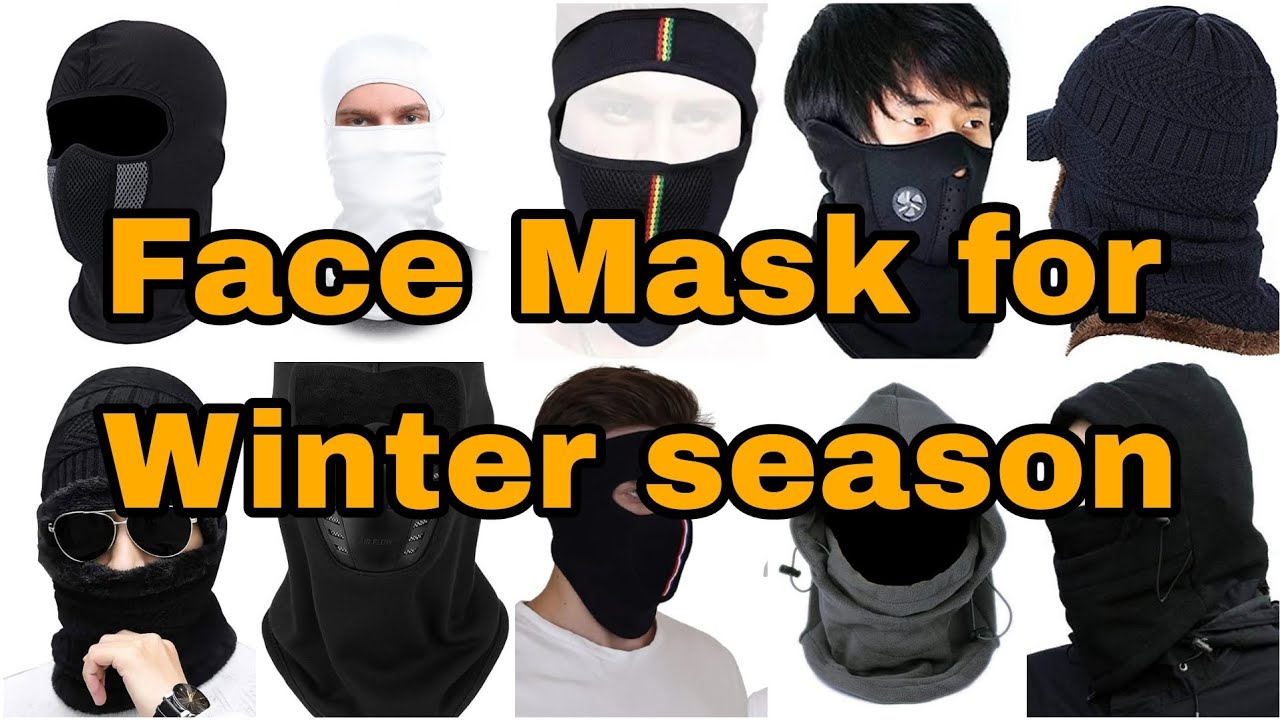 winter season full masks for men | Face Mask on Amazon.in ...
