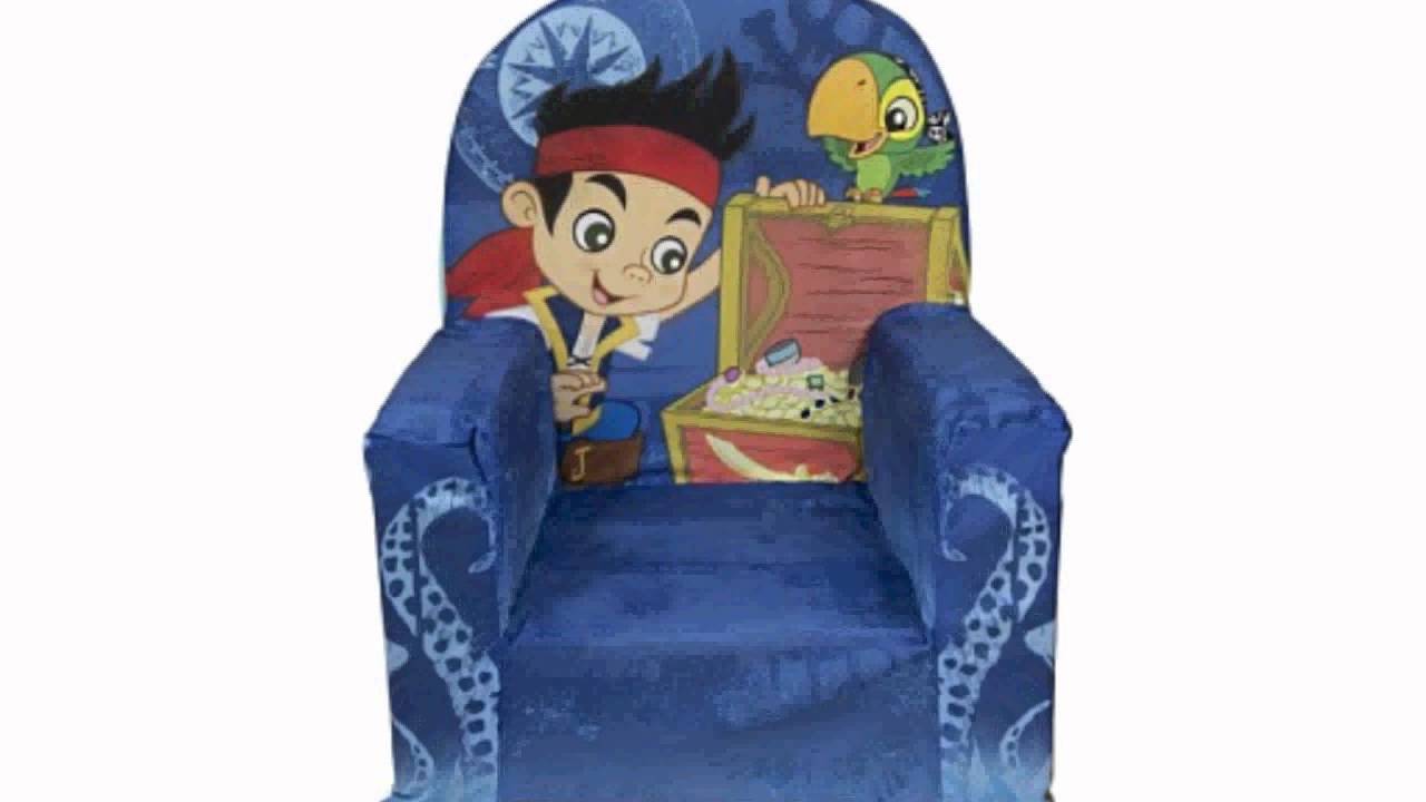 Marshmallow High Back Chair With Jake And Neverland Pirates Theme (Toy ...