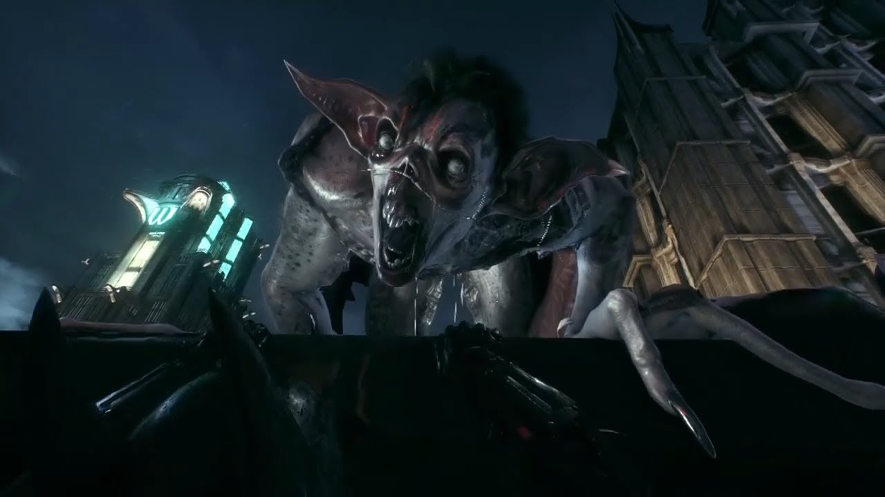 Man-Bat Halloween Jump Scare - Batman: Arkham Knight - YouTube