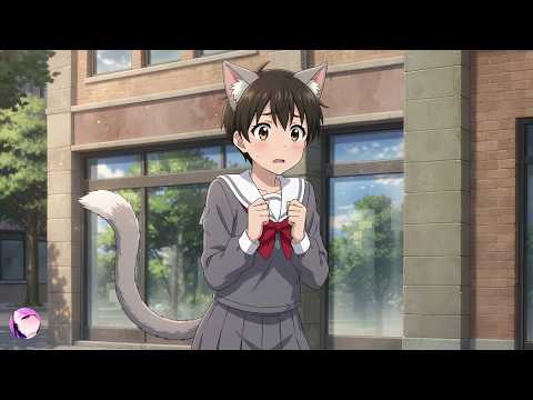 That Cat Didn't Just Bite Me... 🐈‍⬛ Male to Female Transformation Animation | TG TF Comic Dub