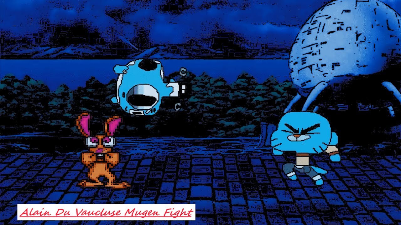 Mugen : Cartoon : Ren Hoek Vs Gumball Watterson (Request) - YouTube