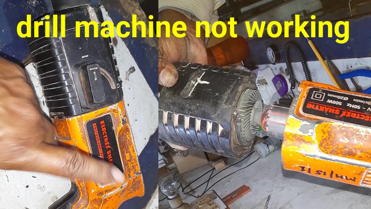 haimar drill machine repair//drill machine bairing chang//haimar drill ...