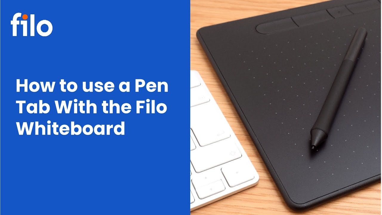 How to use a Pen Tab With the Filo Whiteboard - Filo Tutor - YouTube